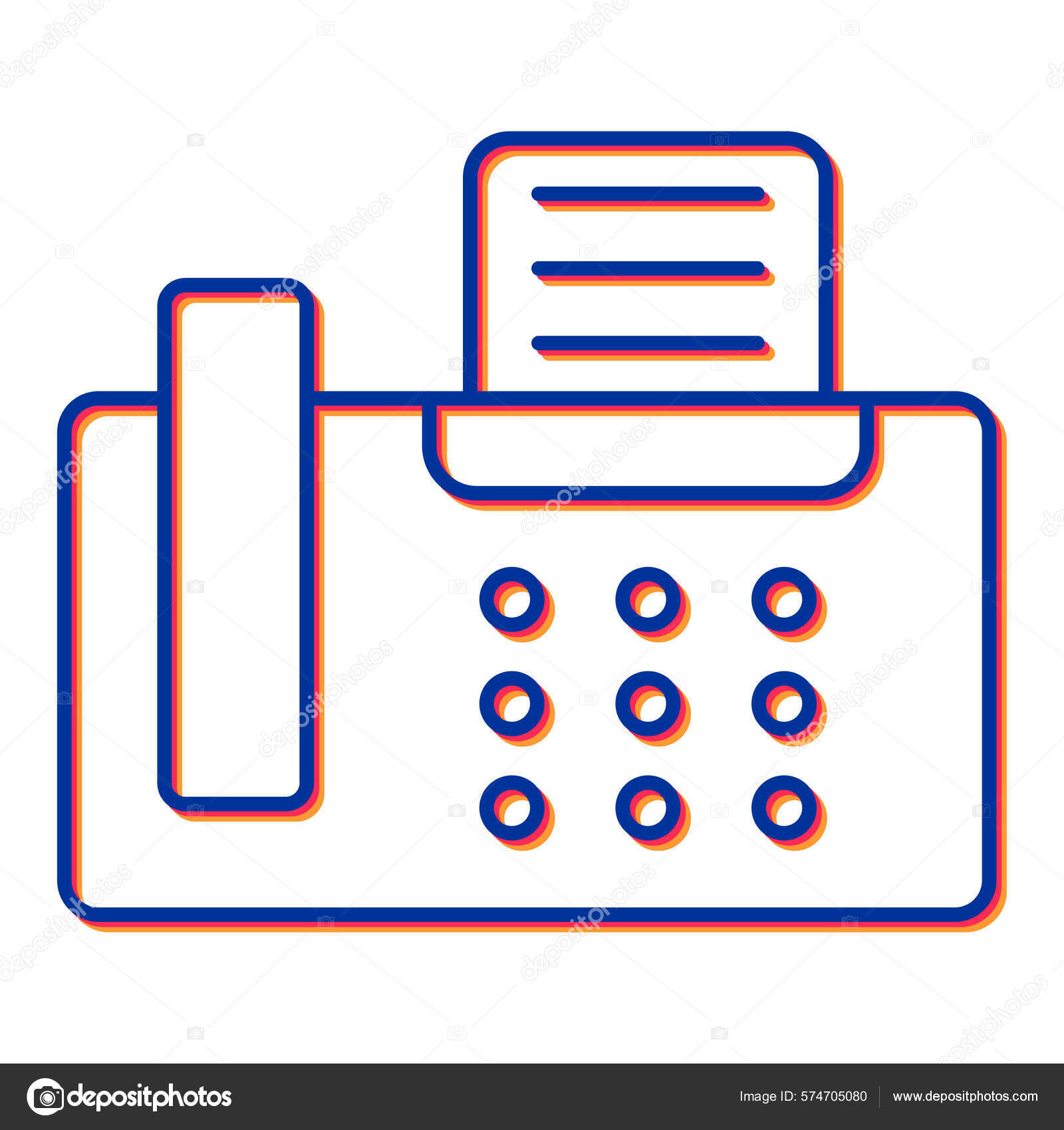 Fax Machine Icon