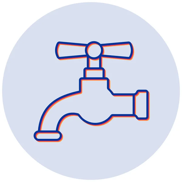 Vector Illustration Water Tap Icon Stock Vector by ©MuhammadAtiq 564593198
