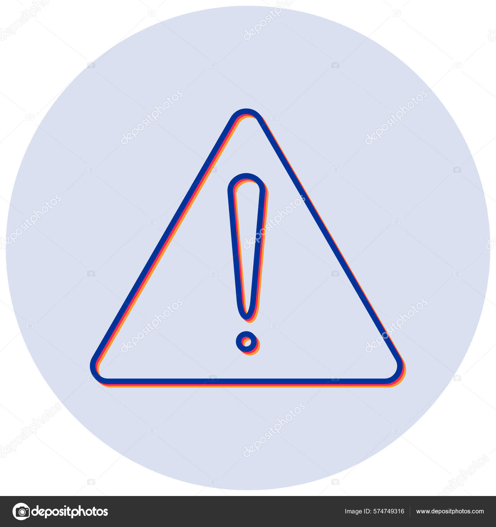 Warning Sign Icon Vector Illustration Stock Vector by ©MuhammadAtiq ...