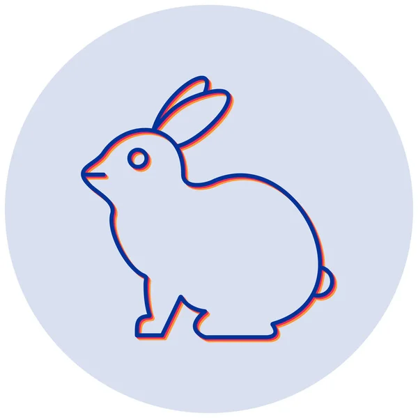 Rabbit Icon Vector Illustration Stock Vector by ©MuhammadAtiq 568815644