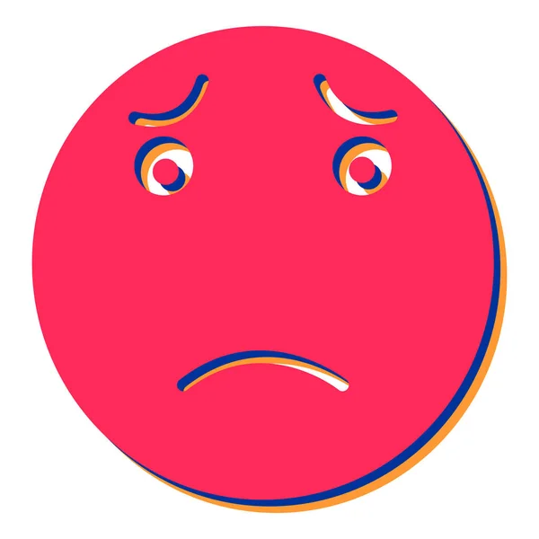 12,577,704 Cara triste roja Vector Images | Depositphotos