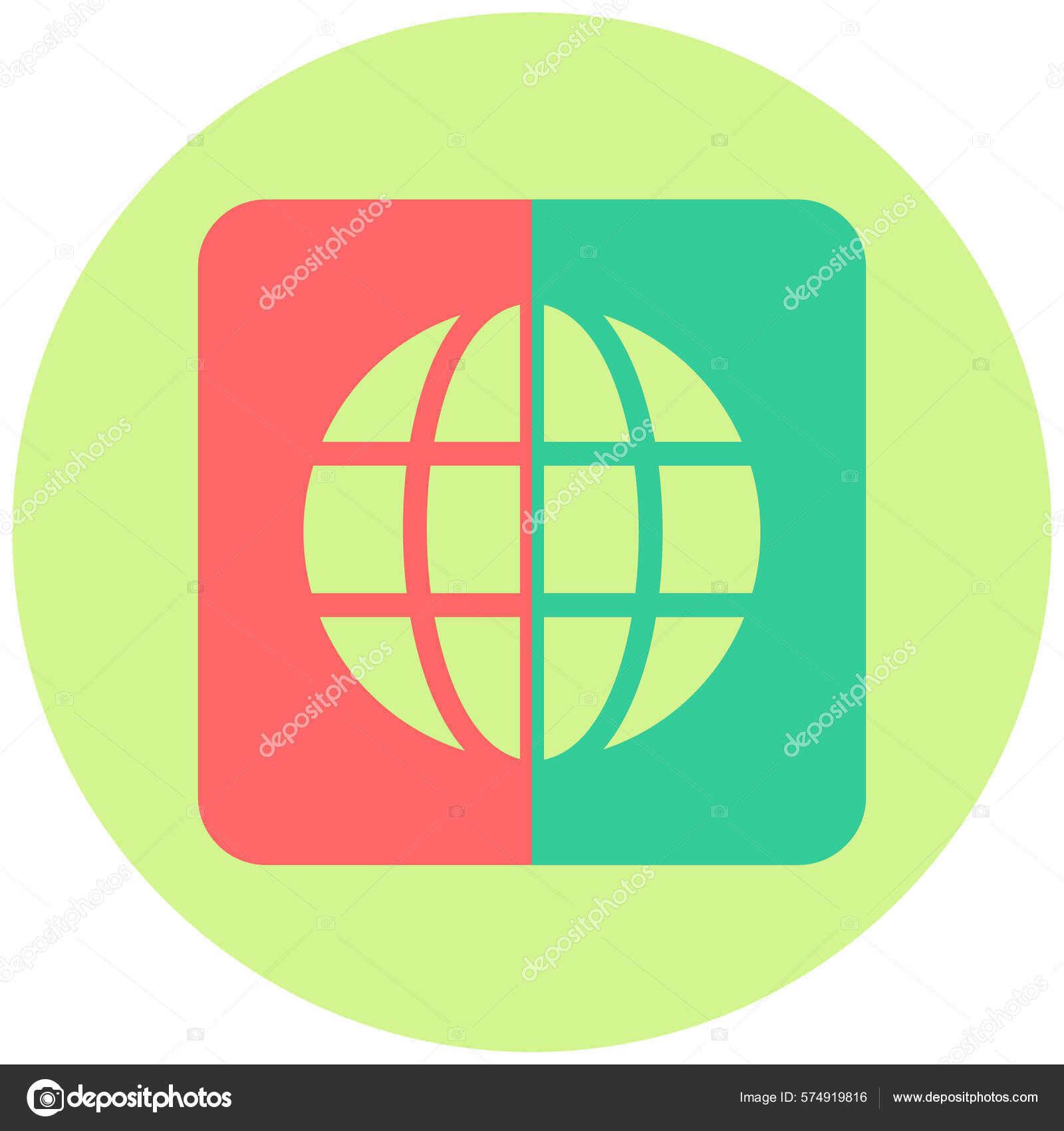 World Map Simple Illustration Stock Vector Image by ©MuhammadAtiq ...