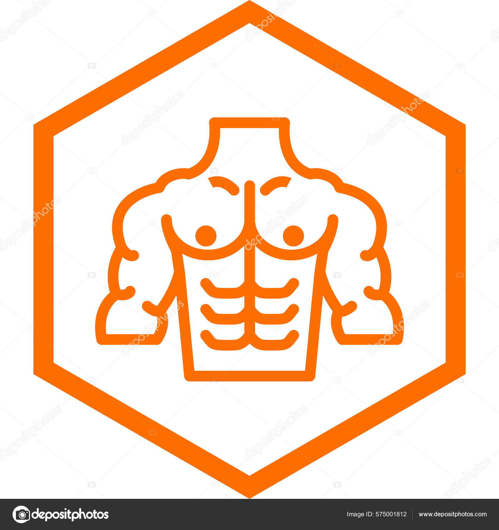 Human Body Icon Anatomy Symbol Flat Style Stock Vector by ©MuhammadAtiq ...