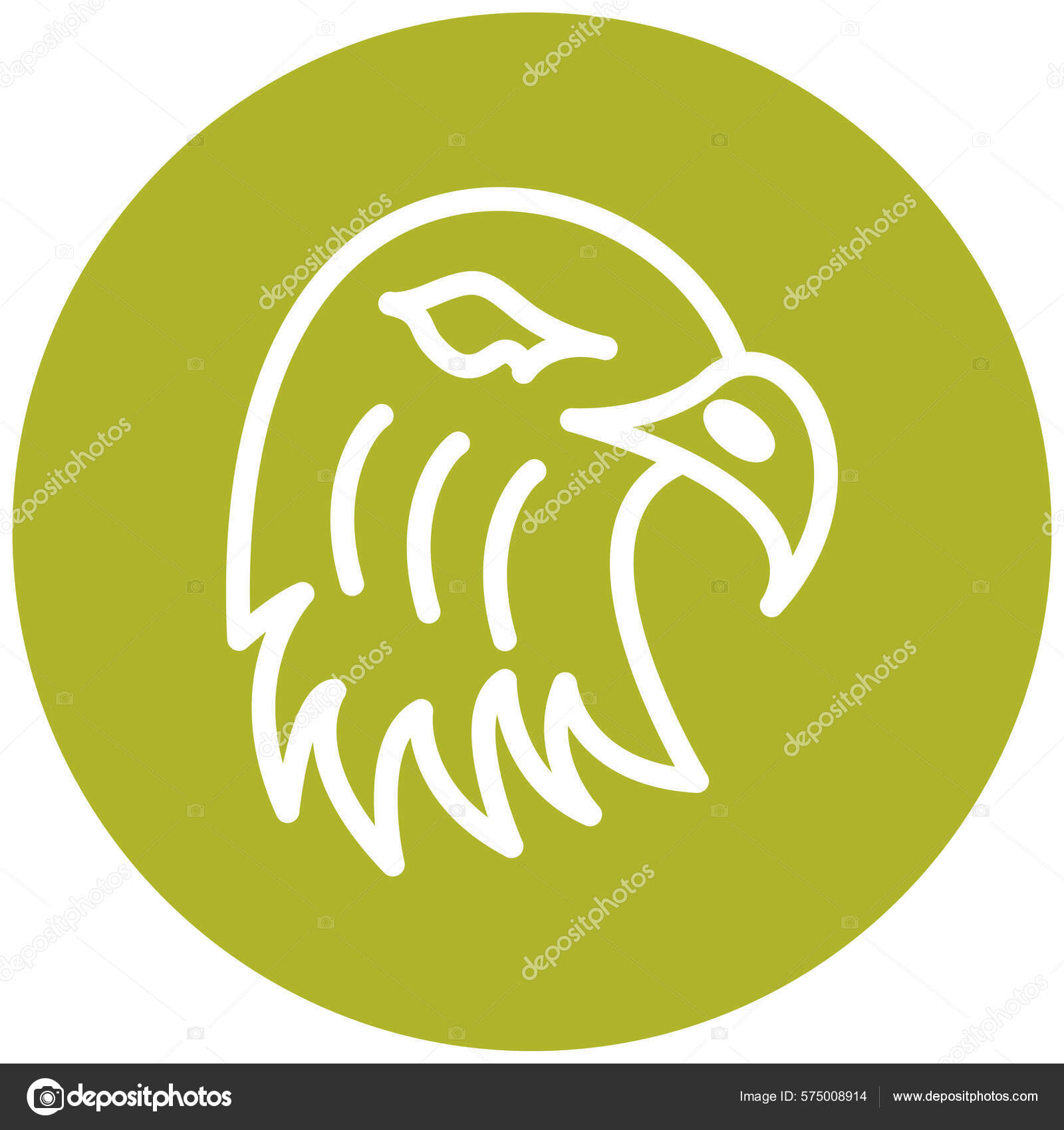 Eagle Modern Icon Vector Illustration Stock Vector by ©MuhammadAtiq ...