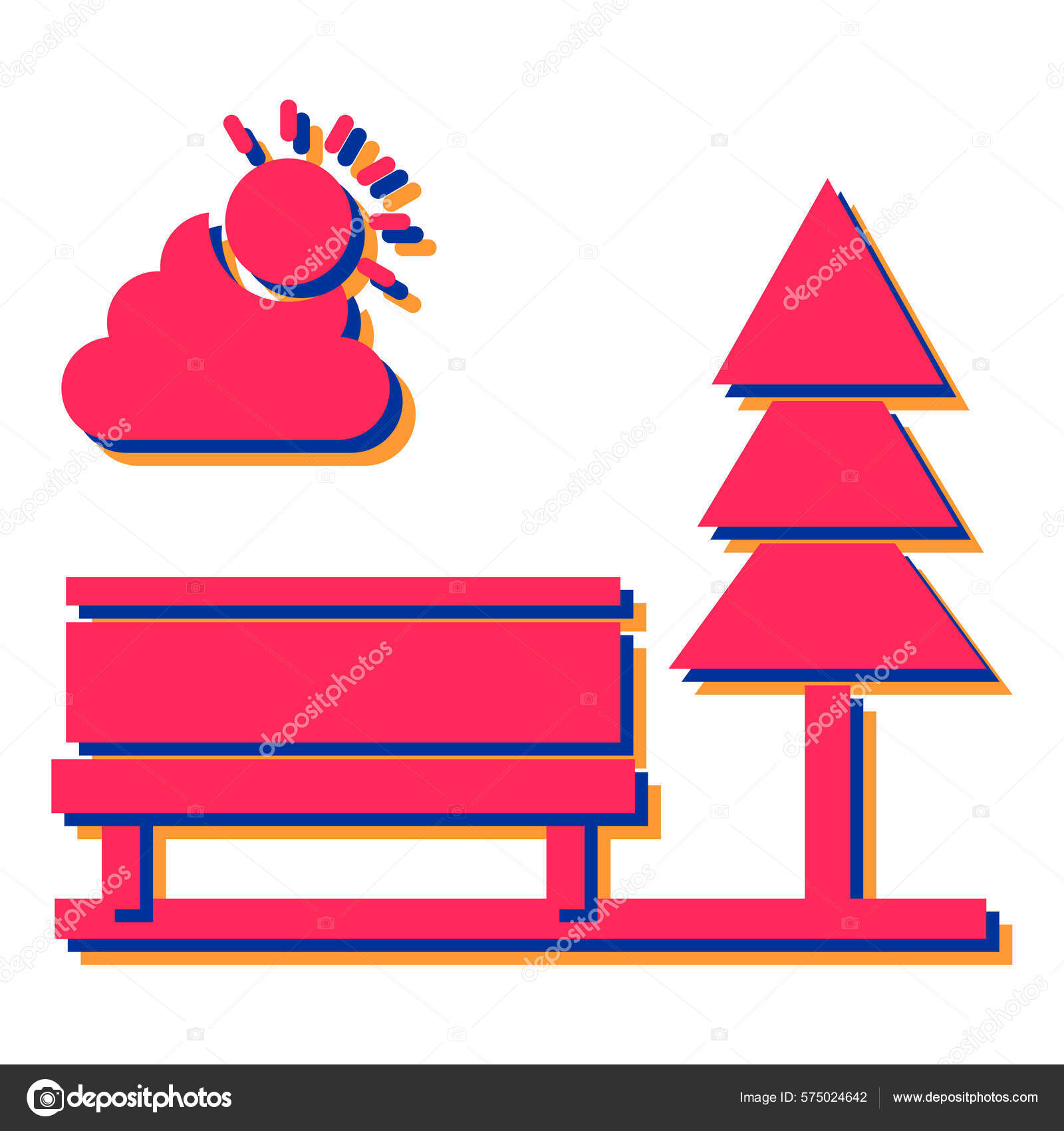 Park Web Icon Vector Illustration Stock Vector by ©MuhammadAtiq 575024642