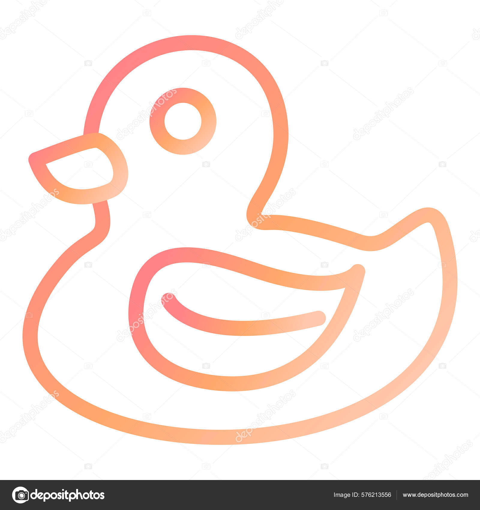 Pato Icono Vector Ilustración Vector de stock #576213556 de ©MuhammadAtiq