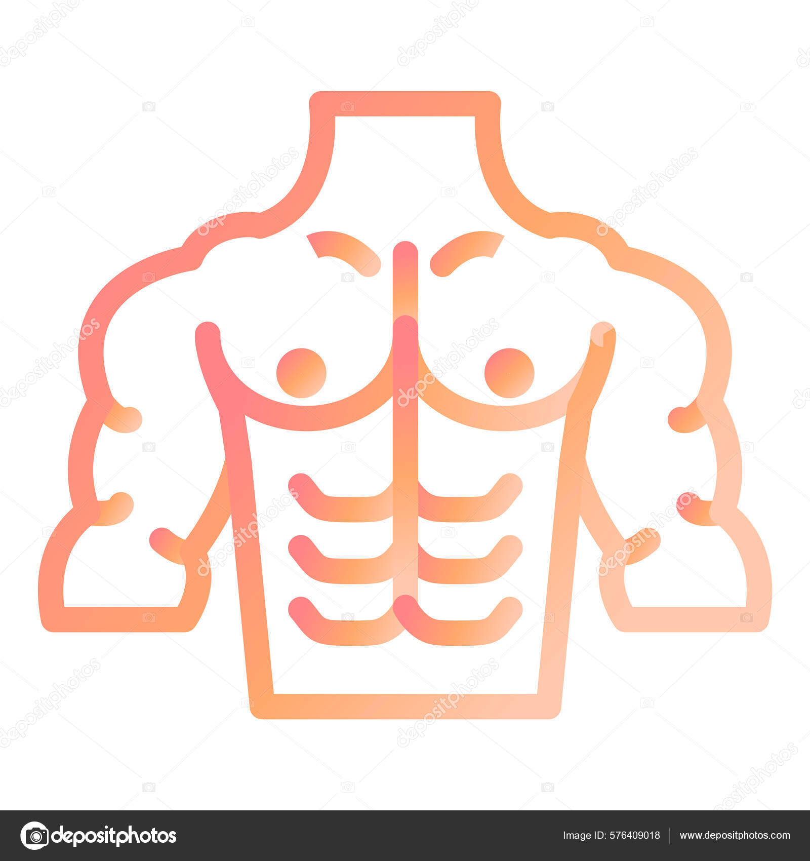 Vector Icono Del Cuerpo Humano Vector de stock por ©MuhammadAtiq 576409018