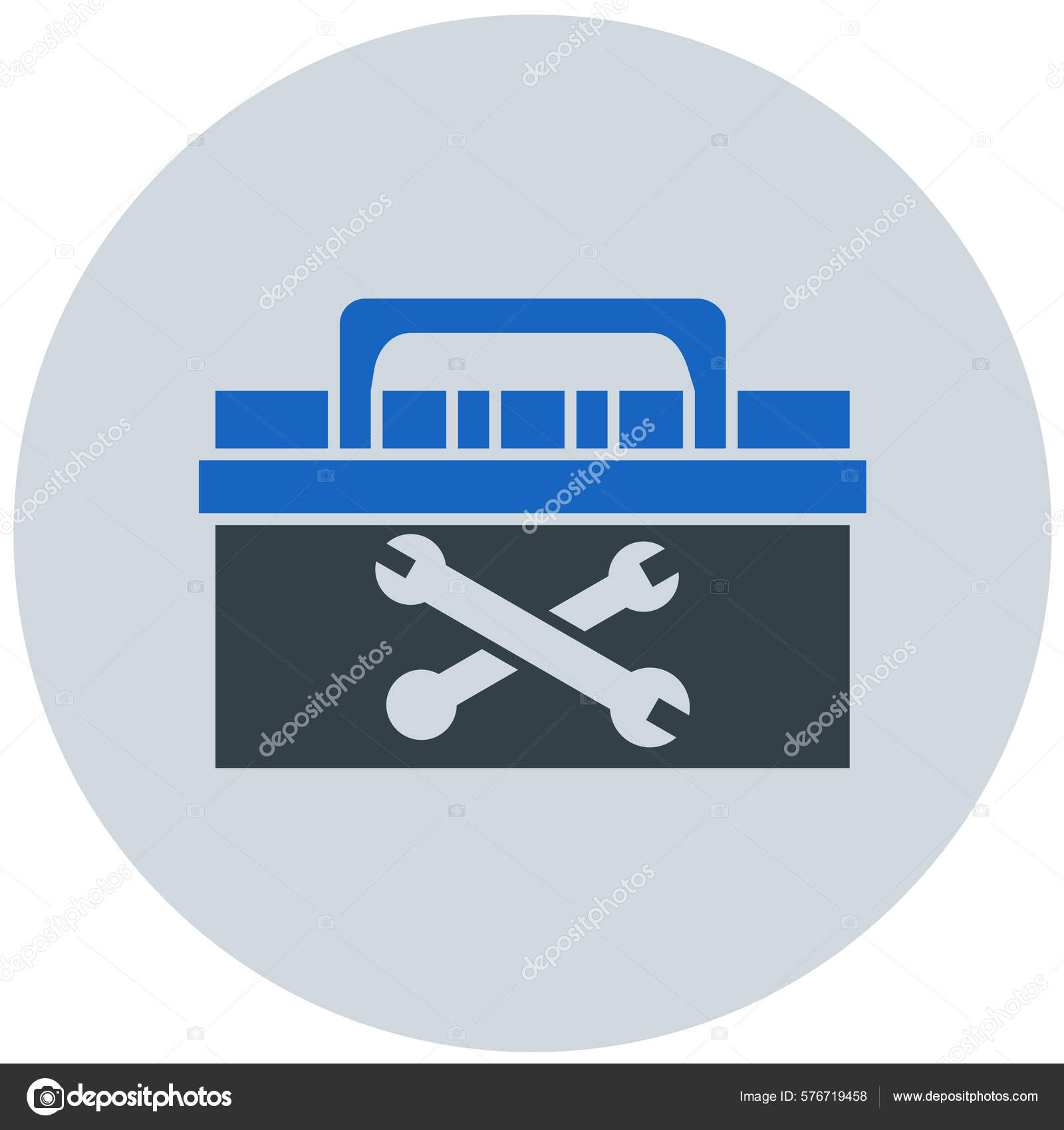 Toolbox Modern Icon Vector Illustration Stock Vector by ©MuhammadAtiq ...