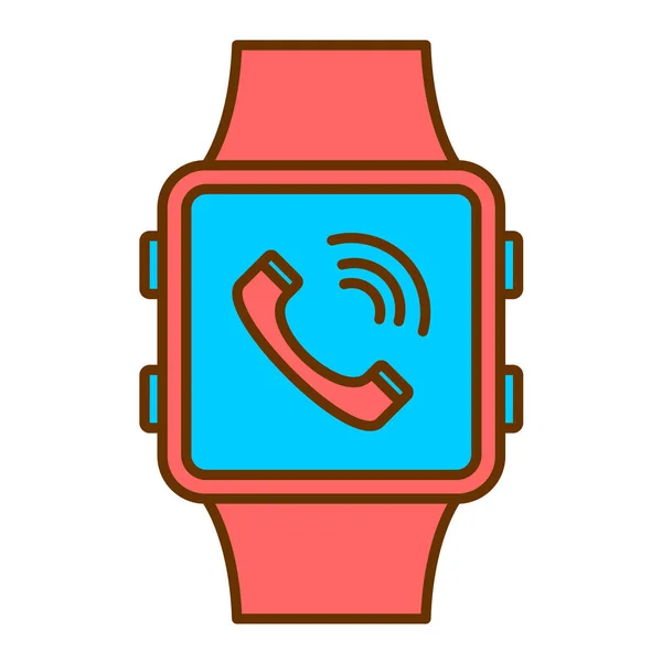 Smartwatch call interface imágenes de stock de arte vectorial ...