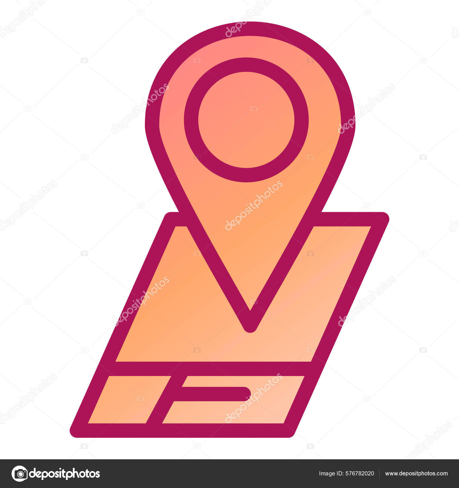 Location Pin Simple Illustration Stock Vector Image by ©MuhammadAtiq ...