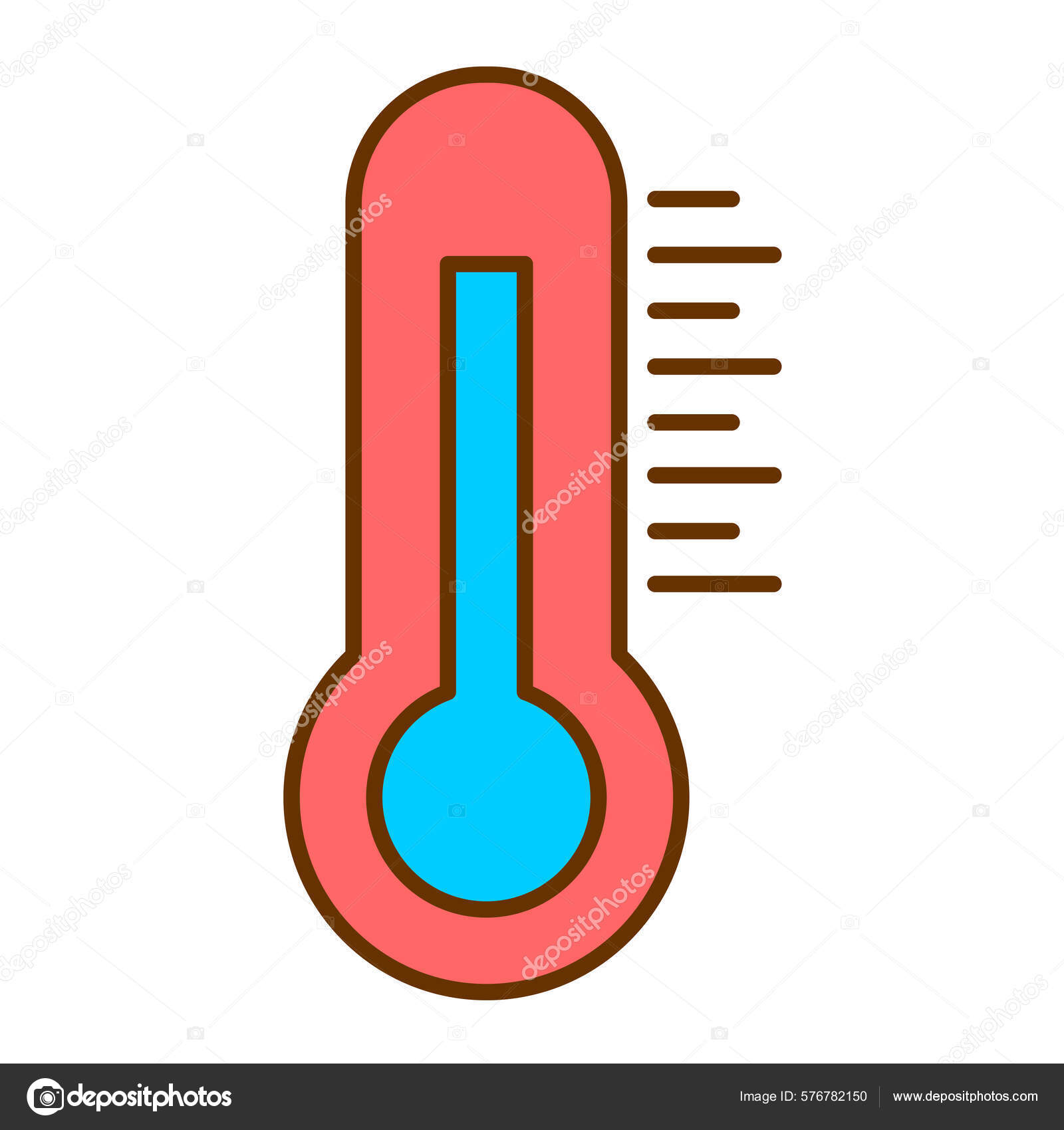Temperature Modern Icon Vector Illustration Stock Vector by ...