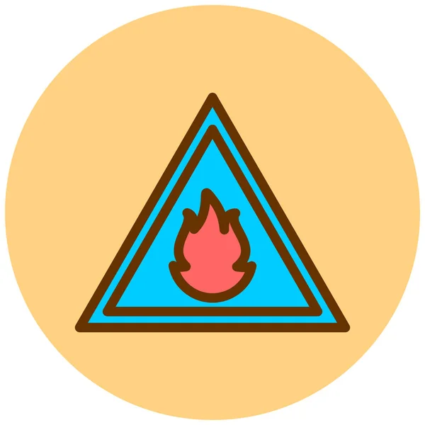 Koc znak ognia Vector Art Stock Images | Depositphotos