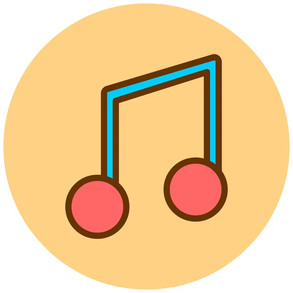 Music Note Simple Illustration Stock Vector by ©MuhammadAtiq 574804702