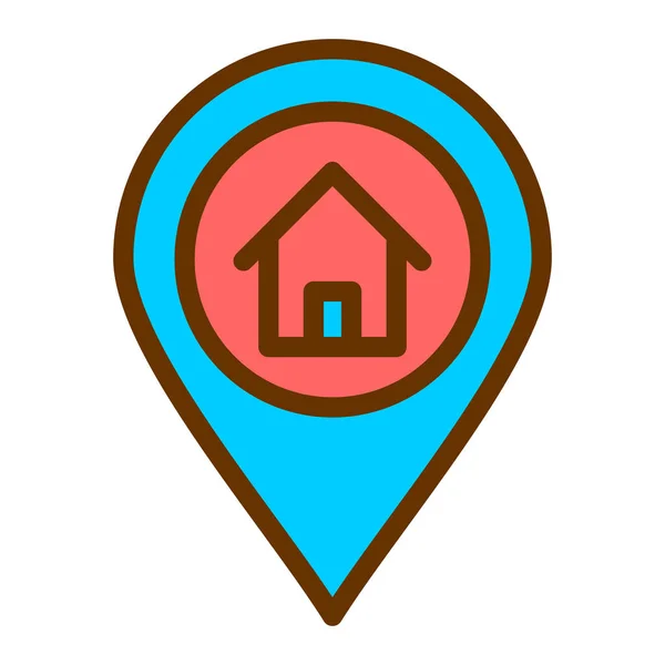 7,277,835 Home map pin icon Vector Images | Depositphotos