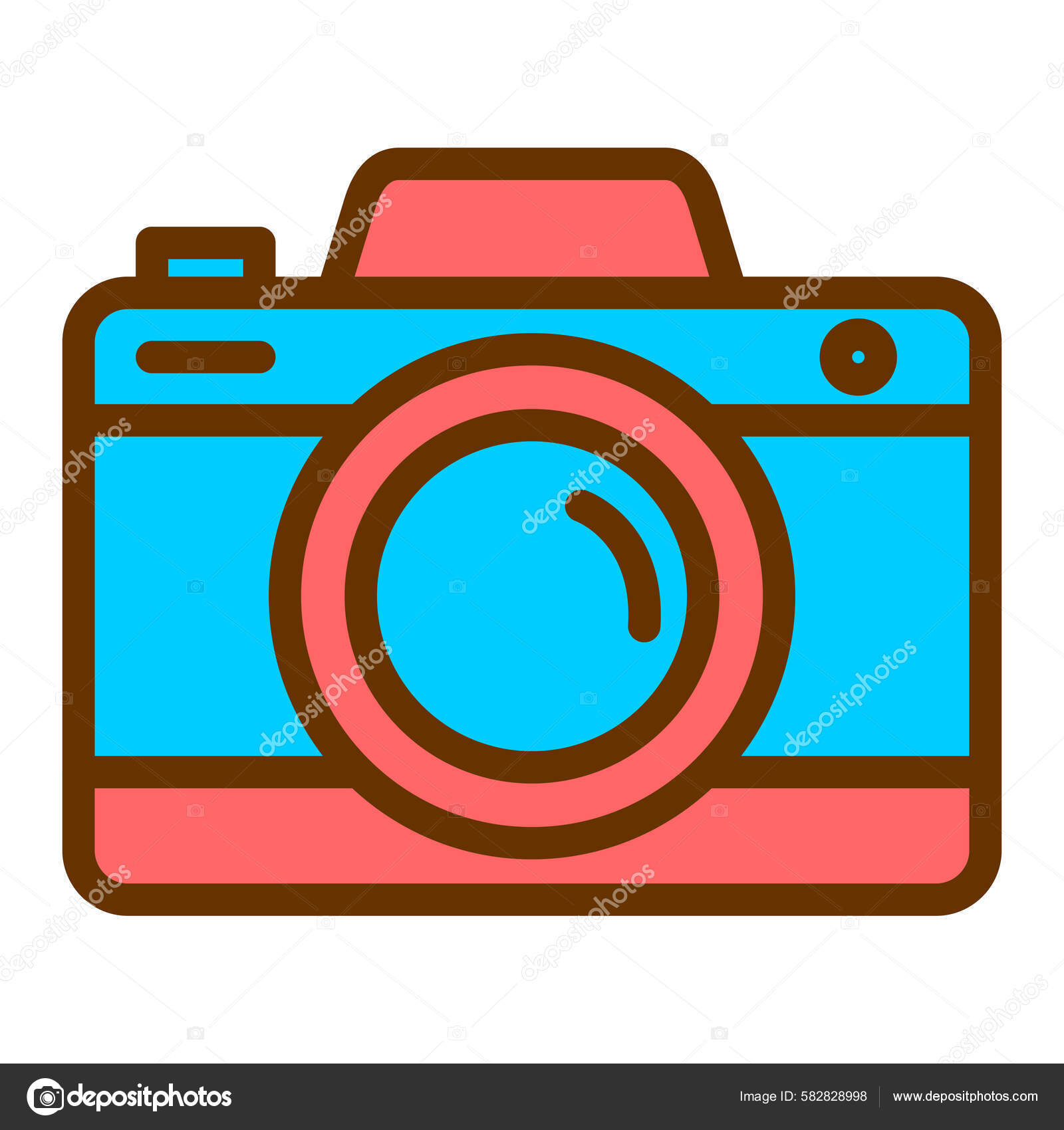 Digital Camera Vector Free Download