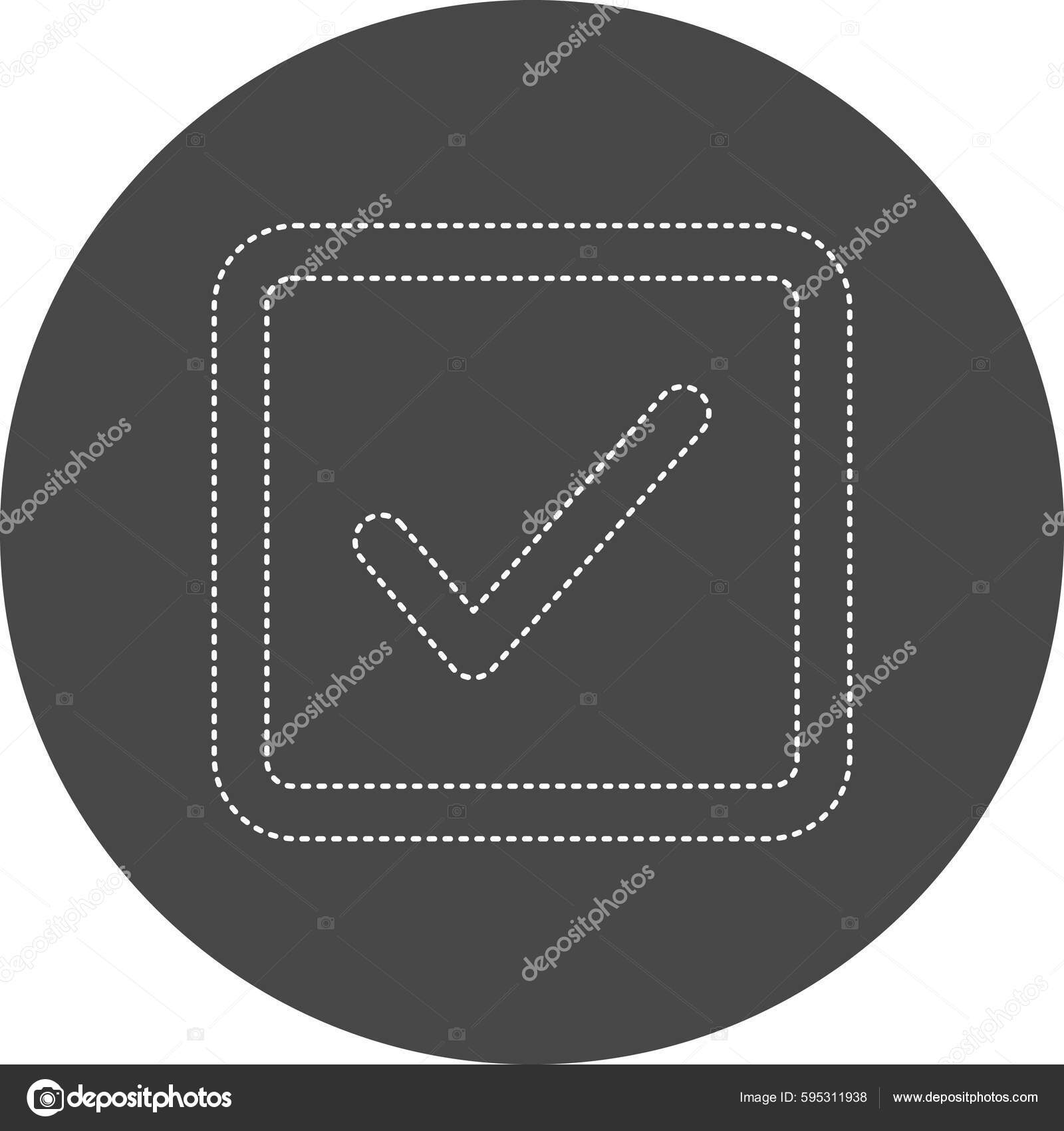 Complete Icon Vector Illustration Simple Design Stock Vector by ...