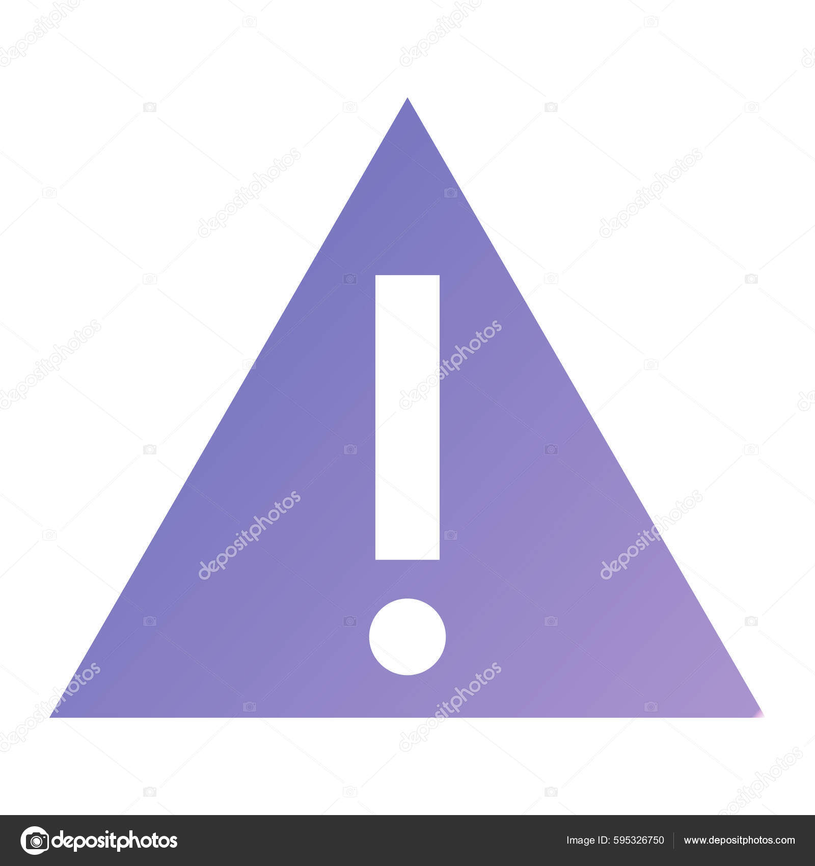 Exclamation Mark Simple Illustration Stock Vector by ©MuhammadAtiq ...