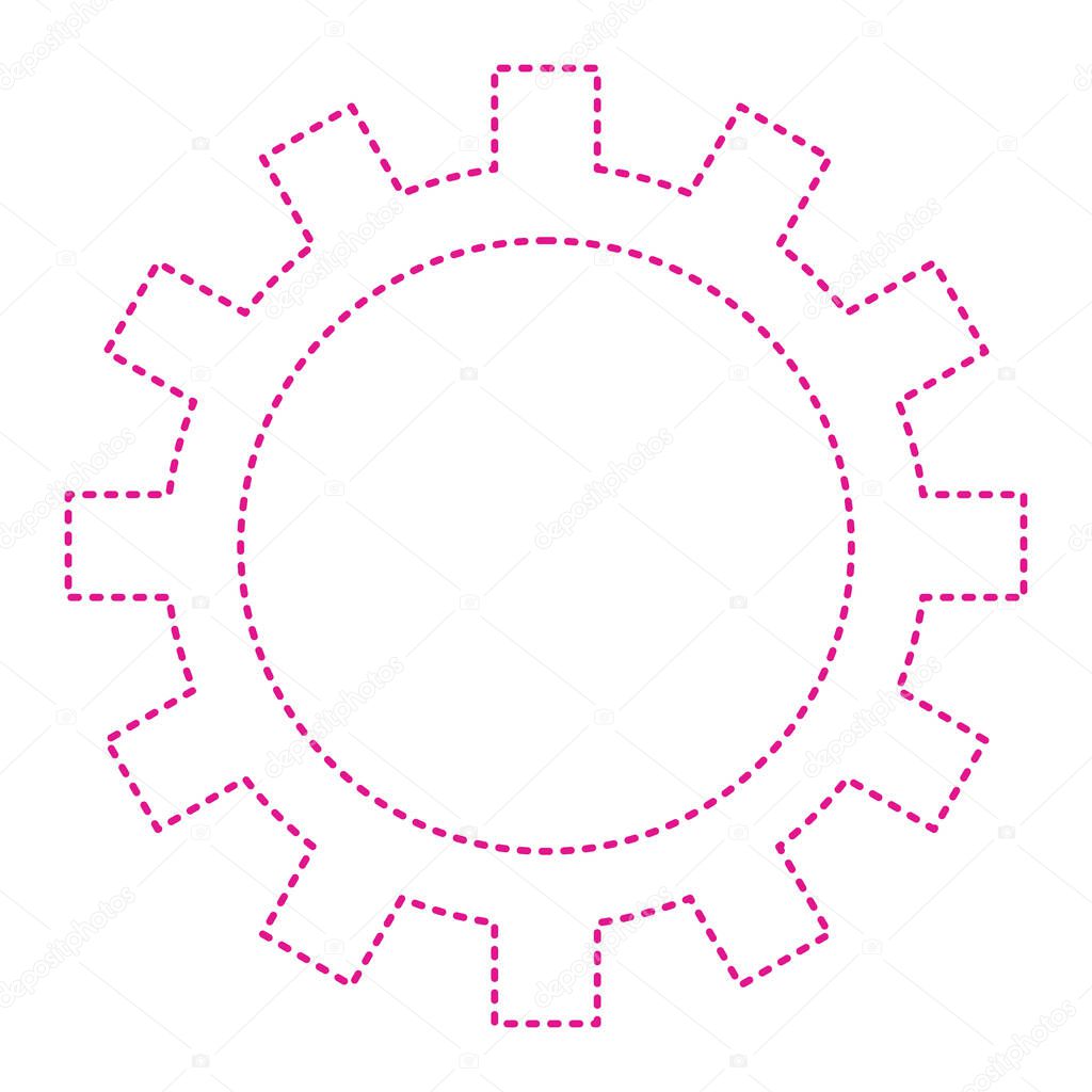 Vettoriale stockIcona Dell'ingranaggio Schema Ingranaggi Vettoriale ...