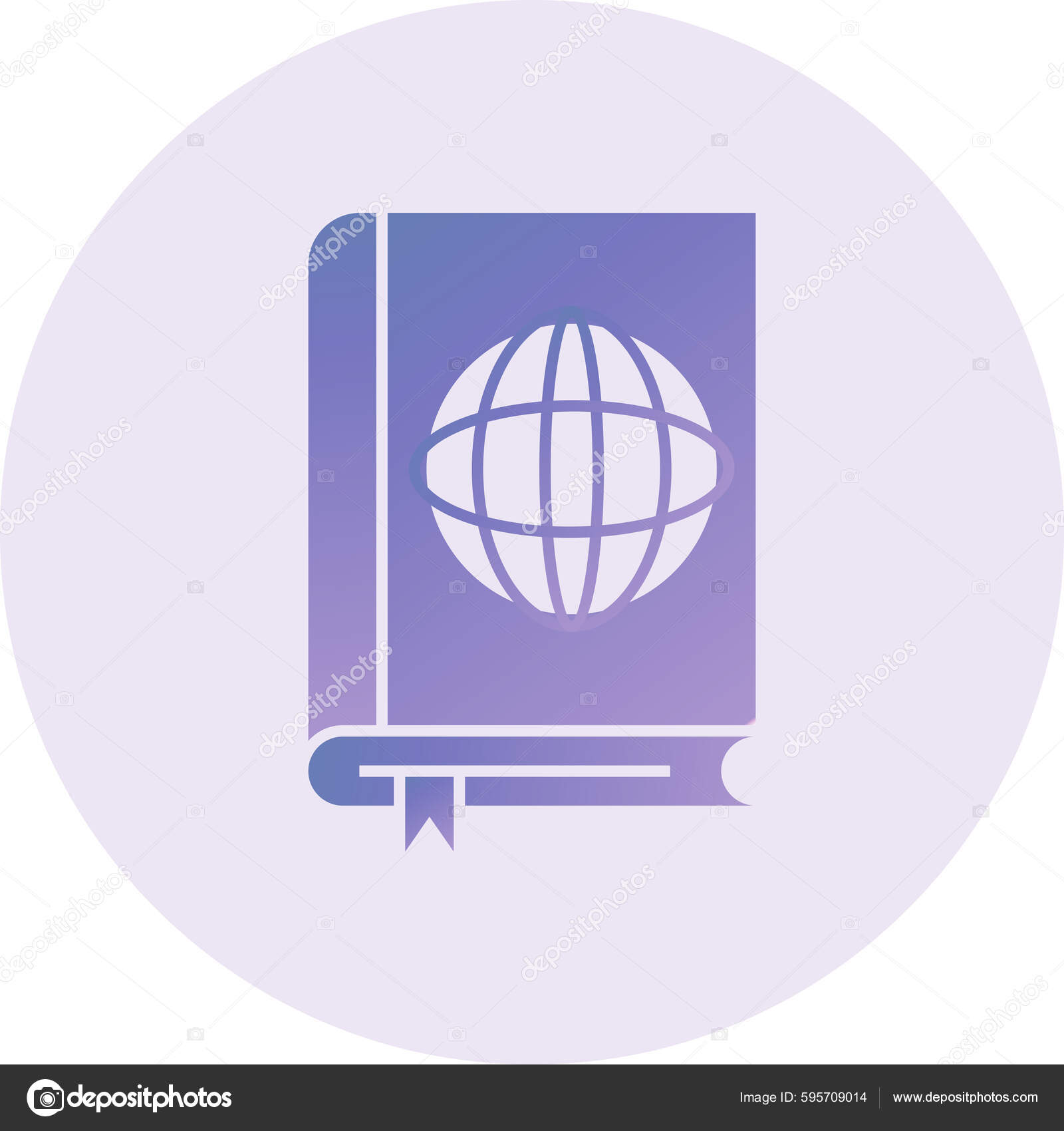 International Law Icon Symbol Vector Illustration Stock Vector by ...