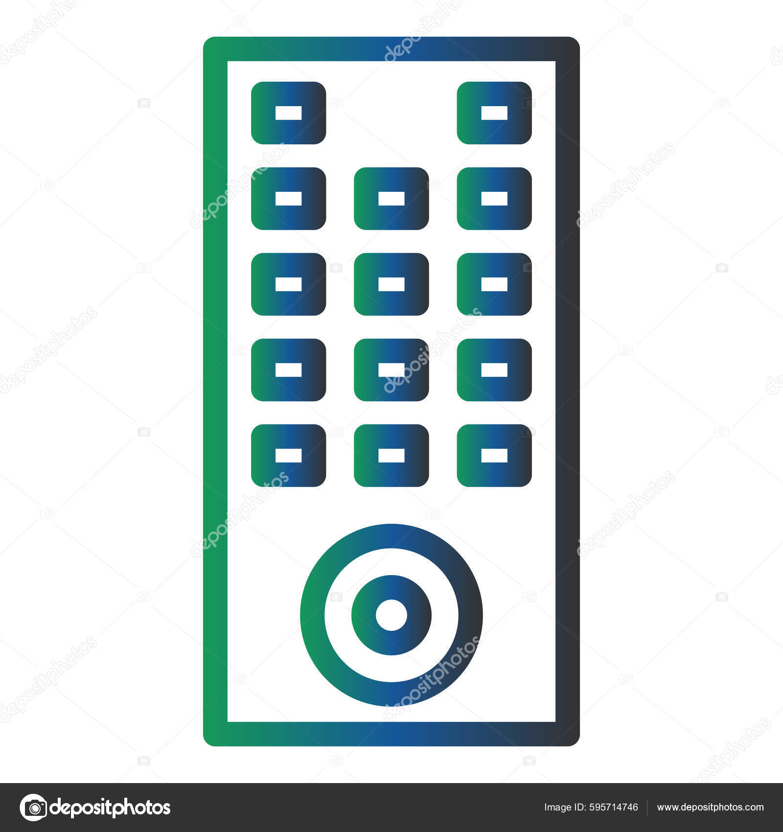 Vector Illustration Remote Control Icon Stock Vector by ©MuhammadAtiq ...