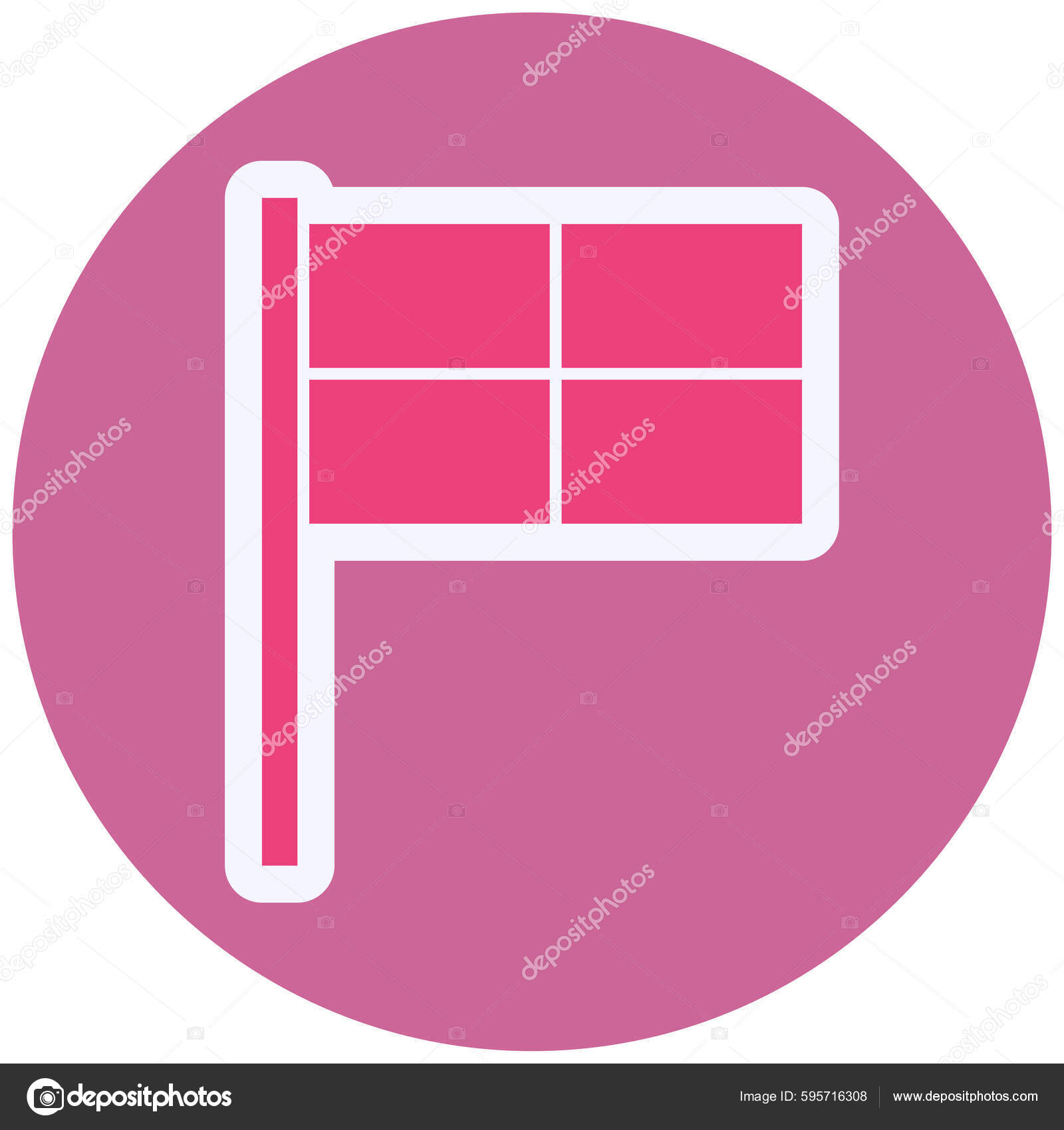 Vector Illustration Flag Icon Stock Vector by ©MuhammadAtiq 595716308