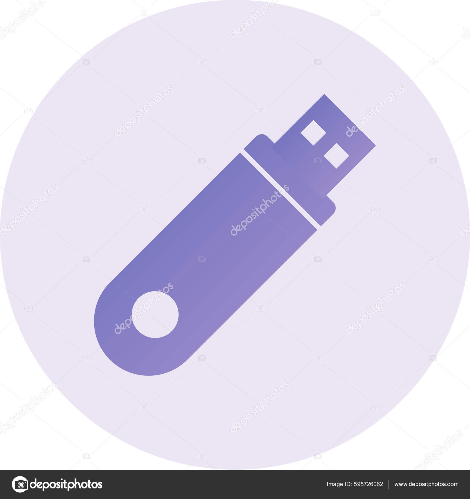 Vector Illustration Flash Disk Icon Stock Vector by ©MuhammadAtiq 595726062