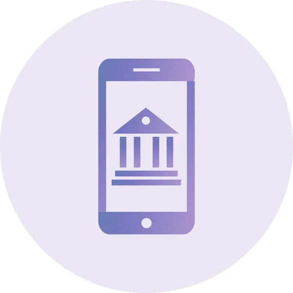 Mobile Banking App Icon
