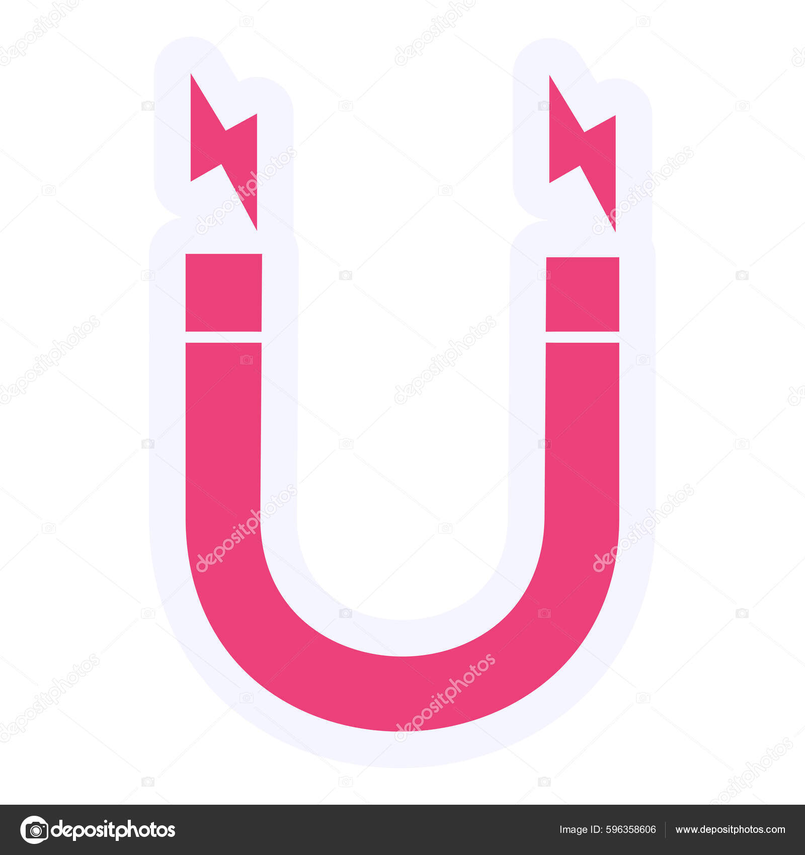 Magnet Icon Vector Illustration Stock Vector by ©MuhammadAtiq 596358606