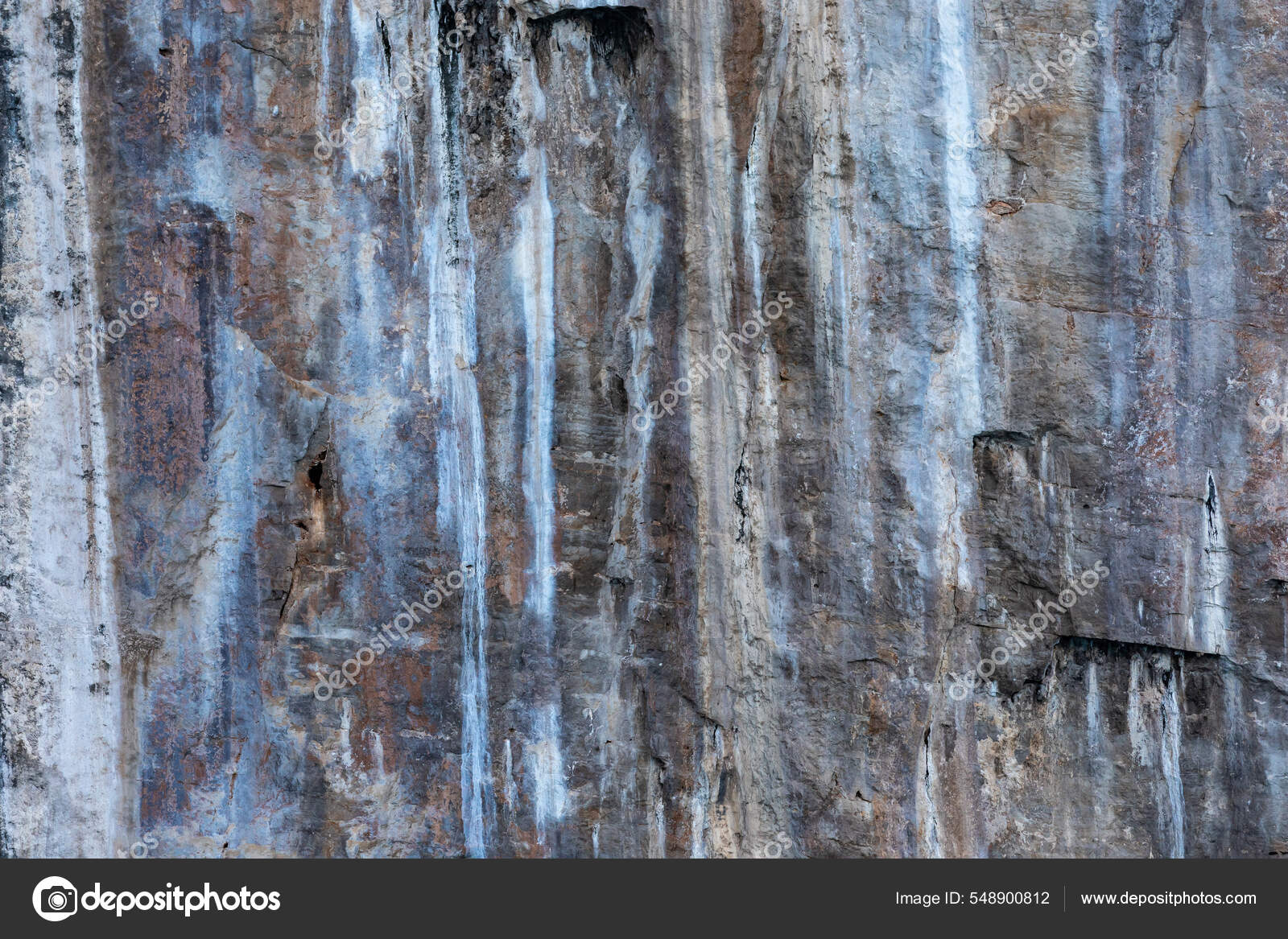 Texture Details Rock Cliff Island Sea Kra Thailand — Stock Photo ...