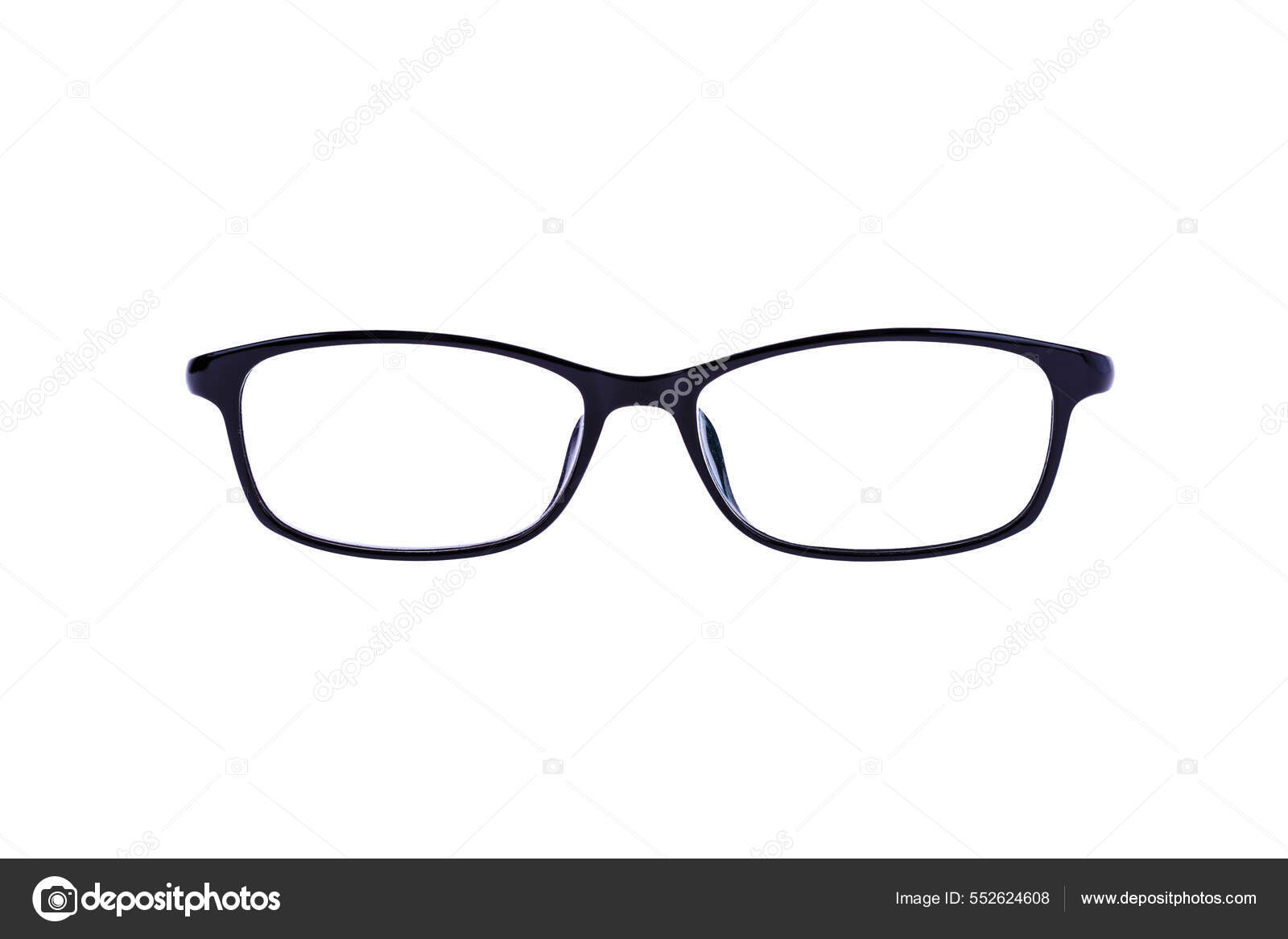 Eye Glasses People Normol Eyesight White Photos — Stock Photo ...