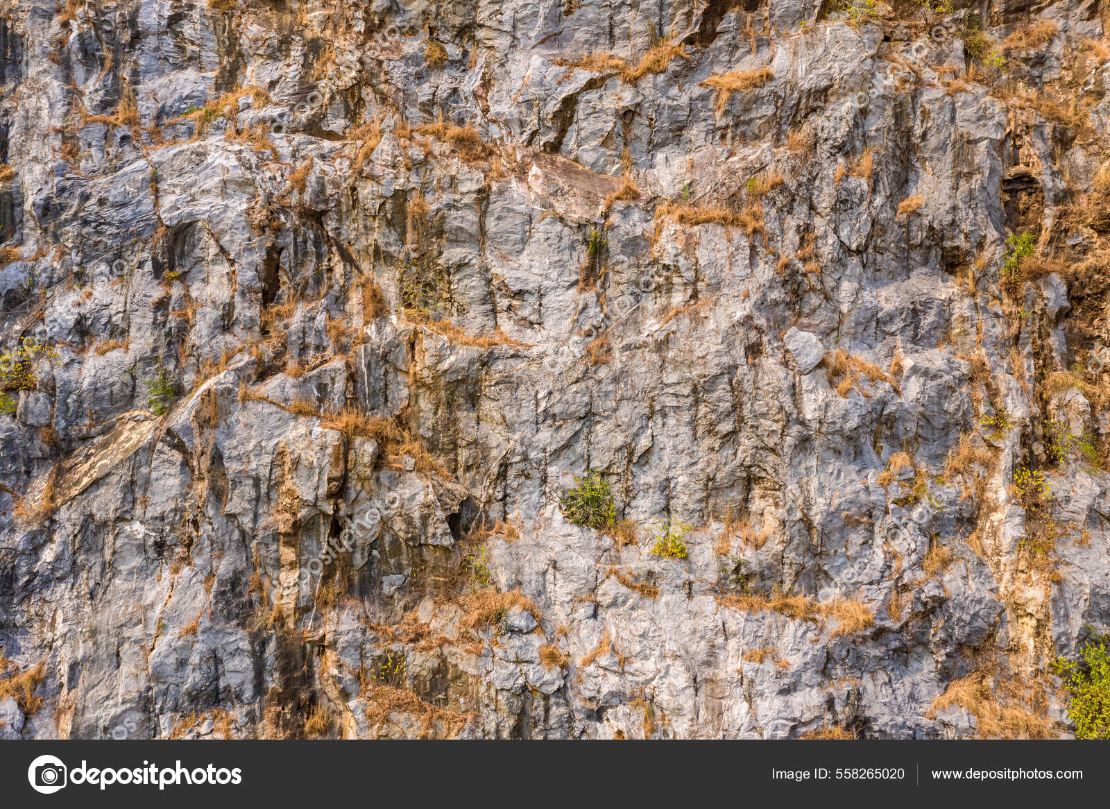 Aerial View Nature Landscape Mountain Rock High Cliff Stone Landmark ...