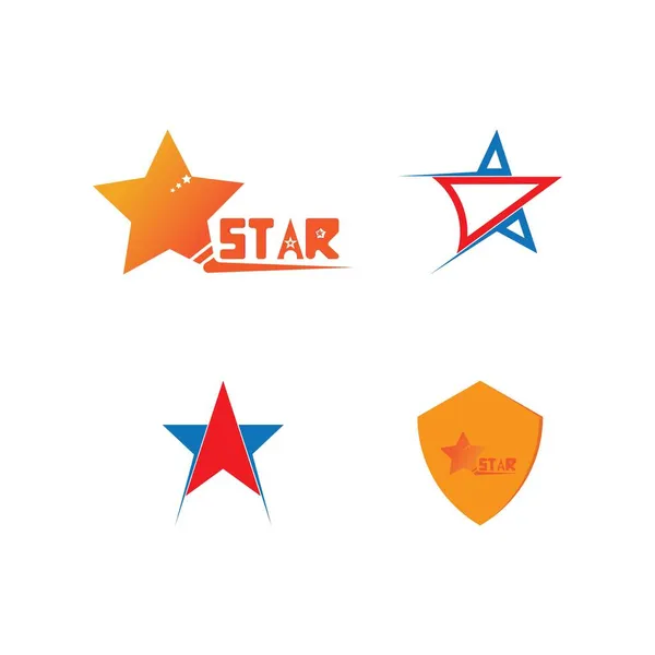 Crystal star logo set Vector Art Stock Images | Depositphotos