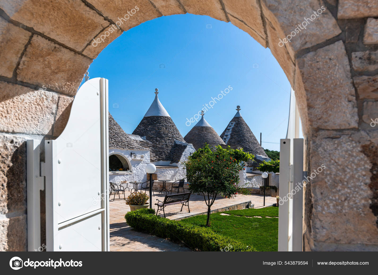 Unique Trulli Houses Conical Roofs Alberobello Small Town Commune ...