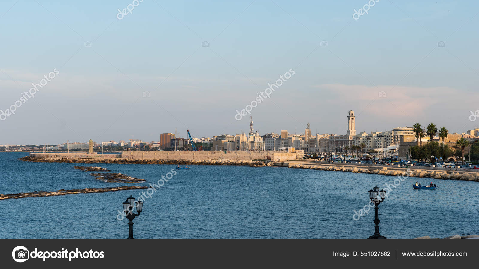 Beautiful View Old Italian Bari City Architecture — Stock Photo ...