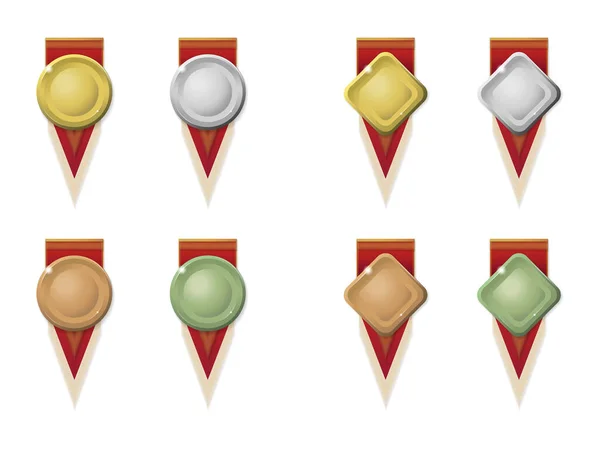 Multi Purpose Medal Recycling Symbol Suits Certificate Commendation ...