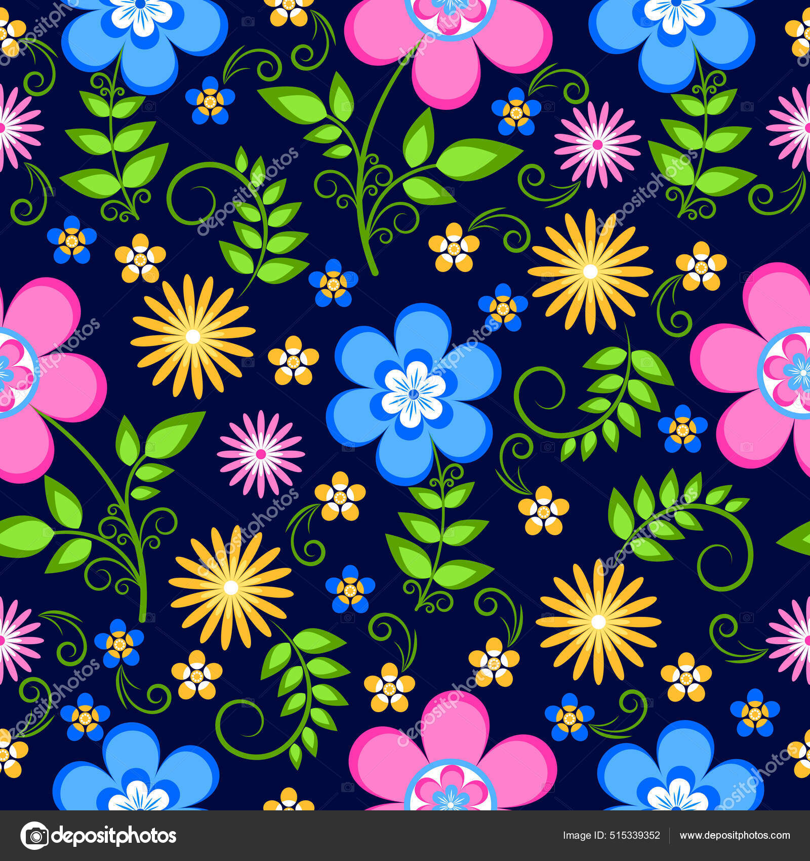 Seamless Floral Pattern Free Download