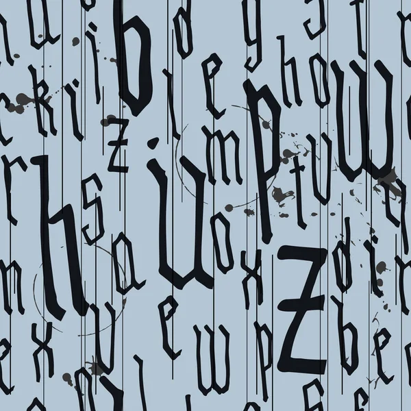 Cholo Alphabet Cursive