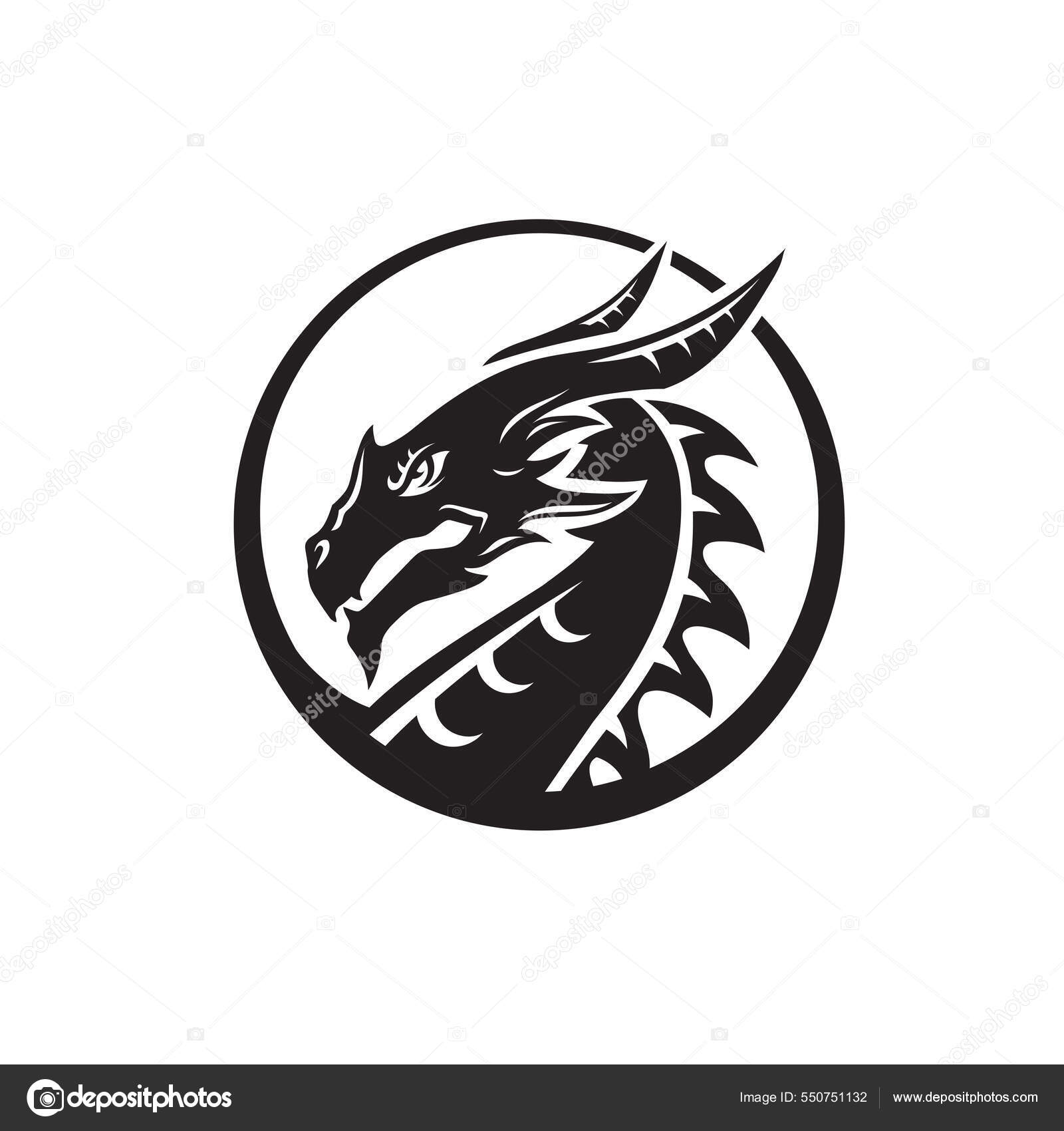 Dragon Head Logo Dragon Head Logo