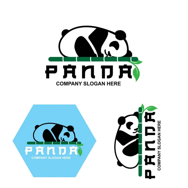 Лого панда Vektor Stok, Ilustrasi Лого панда Bebas Royalti | Depositphotos