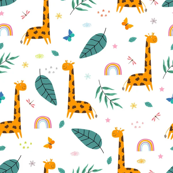 20,135,683 Giraffe pattern Vector Images | Depositphotos
