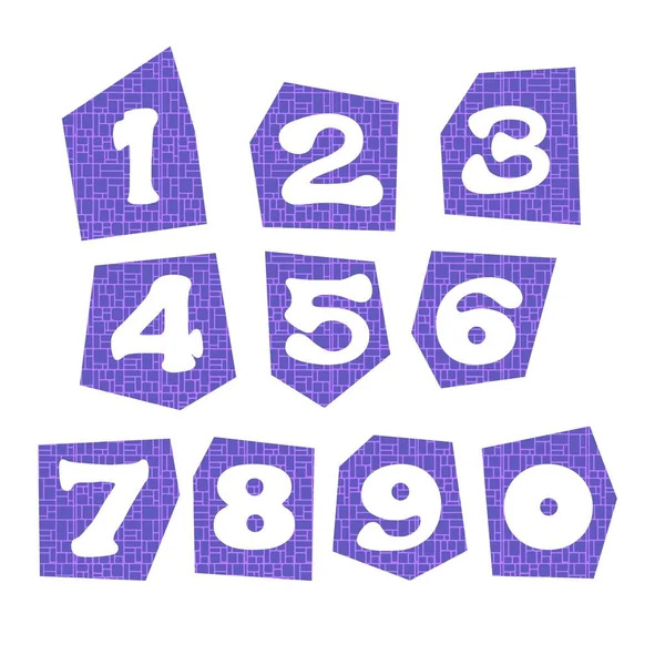 Free printable number five purple clip art free download Stock Photos ...