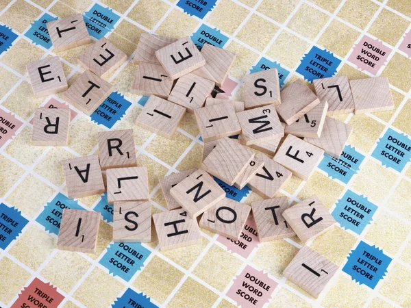 Scrabble game board Stock Photos, Royalty Free Scrabble game board ...