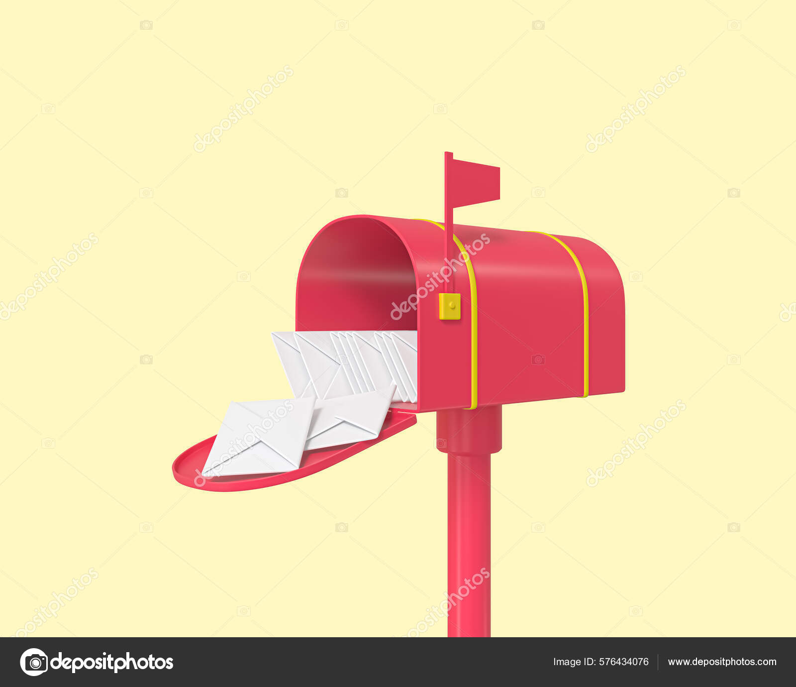 Red Post Box Clipart Images