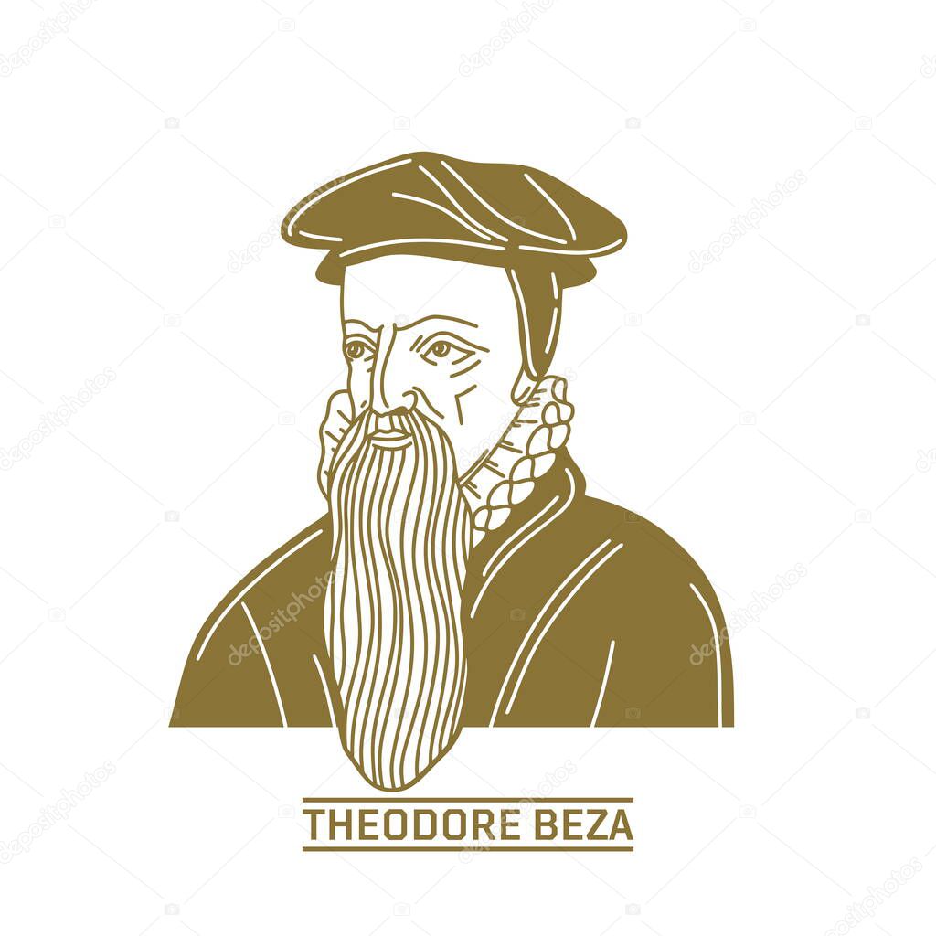 Theodore Beza (1519-1605) fue un teólogo, reformador y erudito ...