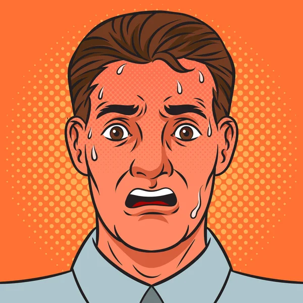 Sweaty guy cartoon Vector Art Stock Images | Depositphotos