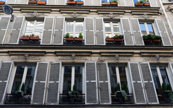 Traditional windows of paris Stock Photos, Royalty Free Traditional ...