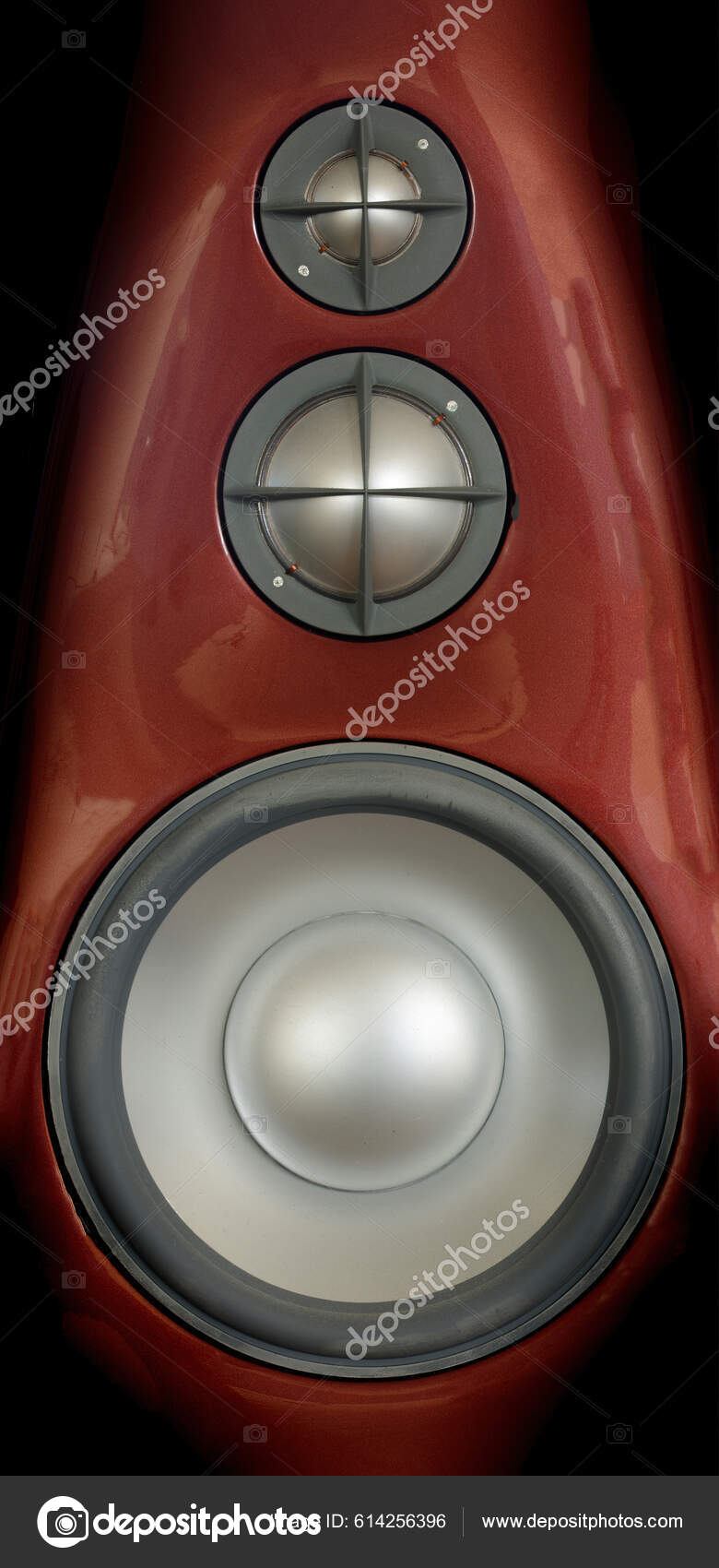 Speaker Dome Mid Range Tweeters — Stock Photo © yhelfman #614256396