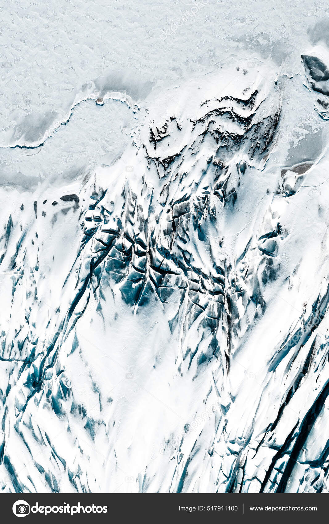 Abstract Background Snow Ice Texture Ice Cave Winter Iceland Stock ...