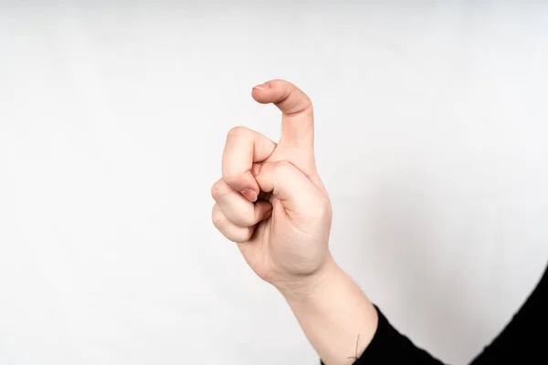 Letter Static Hand Gestures American Sign Language Letters Hand Signs ...