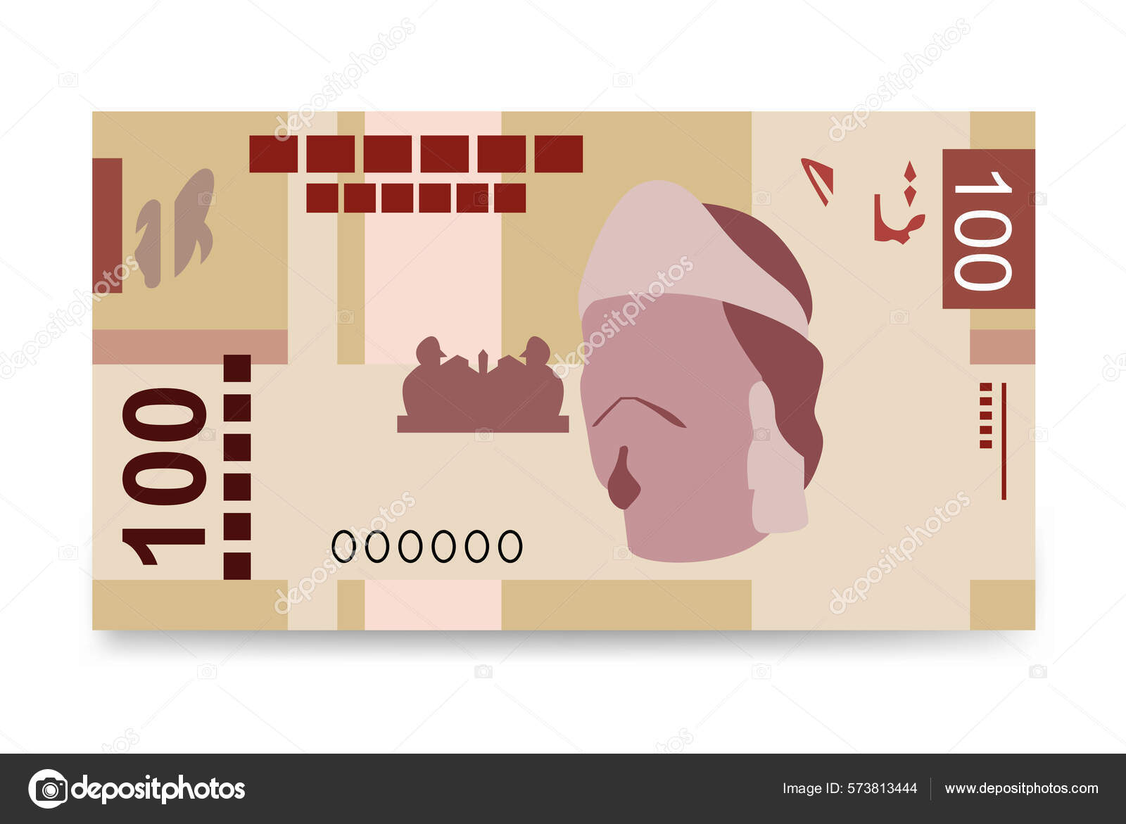 Peso Mexicano Vector Ilustración Dinero México Fijó Los Billetes Papel ...